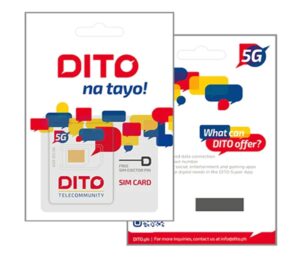 Dito Numbers Start List